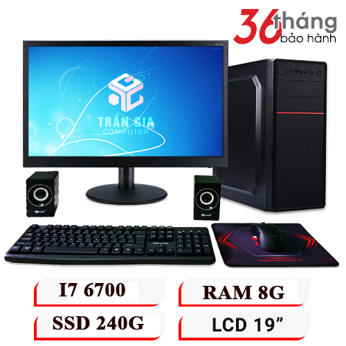 Máy Tính Văn Phòng Sky Lake Core i7 6700 - TGC 12 | Trần Gia Computer