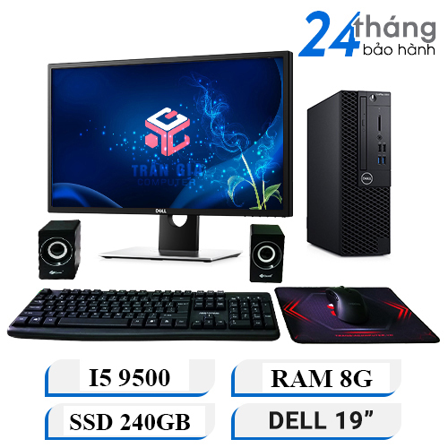 Máy Bộ DELL VĂN PHÒNG - DELL 3060SFF i5 9500 | Trần Gia Computer
